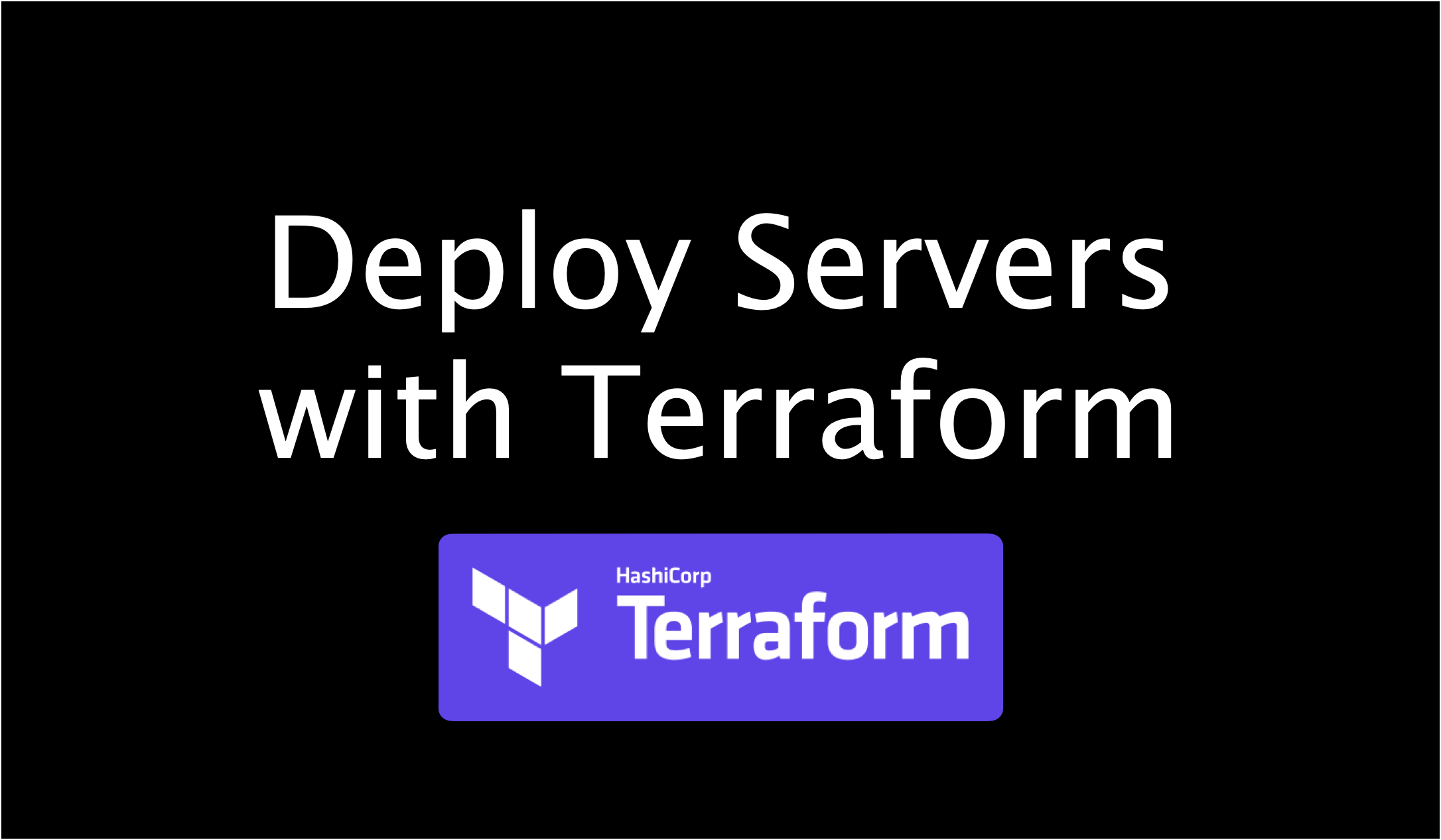 Deploy Servers With Terraform Franklin Garber